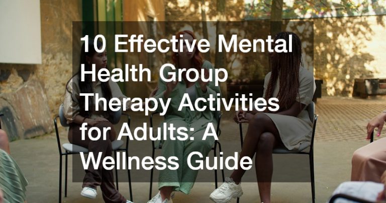 10 Effective Mental Health Group Therapy Activities for Adults - DME ...